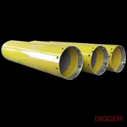 Customizable Double-Walled Segmental Casings for Temporary Use